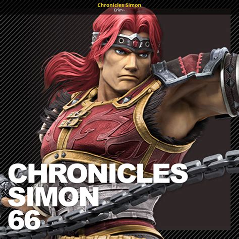 Chronicles Simon Mod For Super Smash Bros Ultimate Ssbu Mods