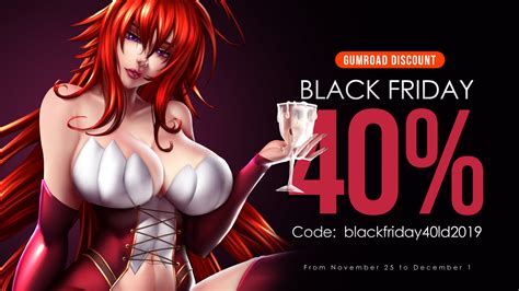 GUMROAD BLACK FRIDAY DISCOUNT By DominikDraw Hentai Foundry