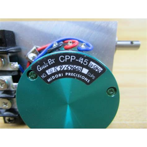 midori precisions cpp 45 10shsc green pot potentiometer cpp 45 new no