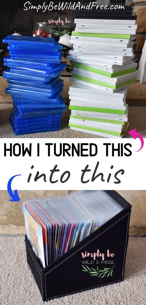 Simple Space Saving Dvd Storage Artofit