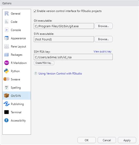 Connect An RStudio Project To Github Adam Dimech S Coding Blog