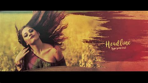 Brush Stroke Slideshow Quick Download 19329191 Videohive After Effects