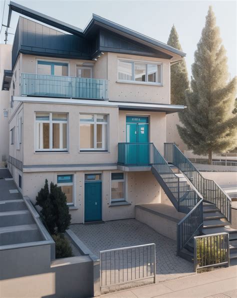 Functionalism Exterior Shot Architecture