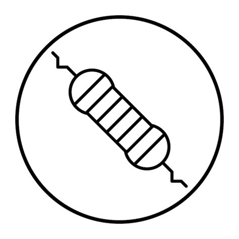 Premium Vector Resistor Vector Illustration