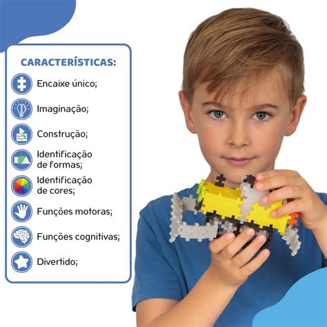 Plusplus 220 Peças De Montar 3 Em 1 Construção Steamtoy Alternativa