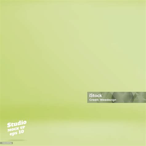 빈 파스텔 녹색 라임 컬러 스튜디오 룸 배경 템플릿 사업 배경 제품의 디스플레이 대 한 모의 벡터 배경 주제에 대한 스톡 벡터 아트 및 기타 이미지 Istock