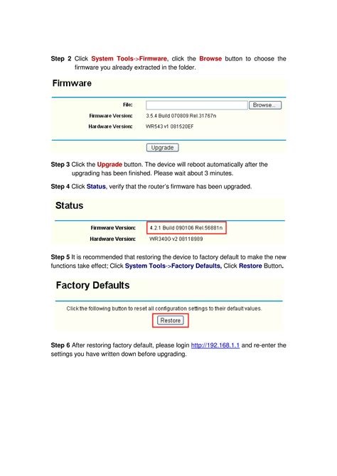 How To Upgrade Tp Link Wireless G Routerandap Pdf