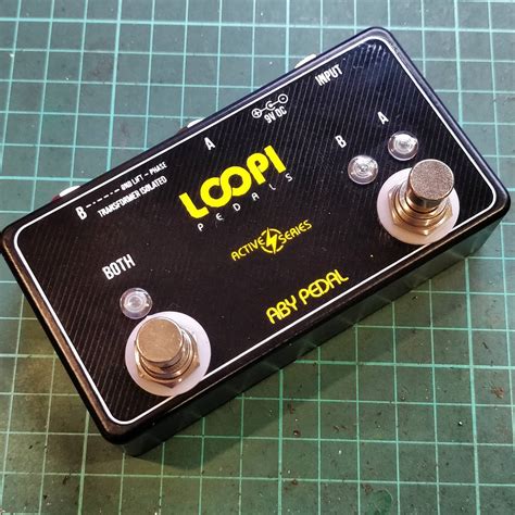 Loopi Pedals Running Two Amps Our Active Aby Is Your Facebook