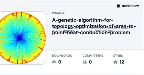 A Genetic Algorithm For Topology Optimization Of Area To Point Heat