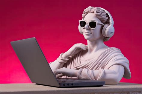 premium ai image aphrodite of milos white stone statue smiling wear