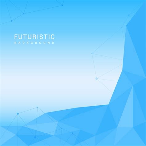Futuristic Background Design Free Vector