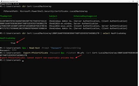 X509certificate2 Export Solved Cannot Manage Private Keys