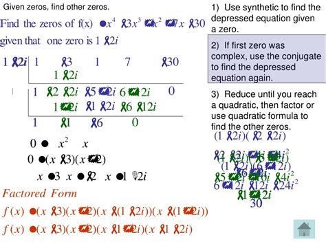 ppt given zero find other zeros powerpoint presentation free
