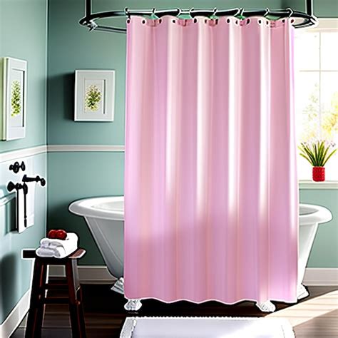 Premium Photo Shower Curtain Mockup