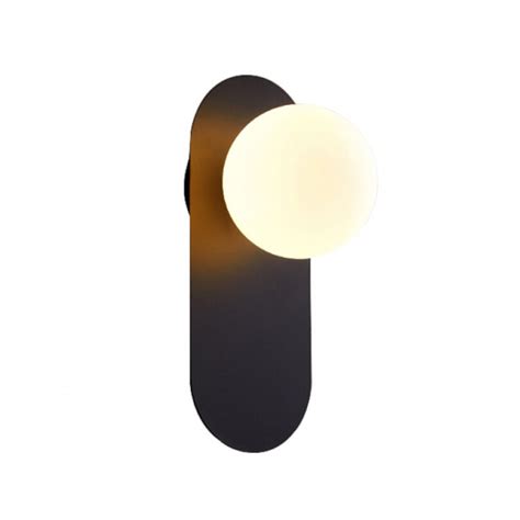 Ori Brass Milky White Glass Modern Wall Sconce Zest Lighting