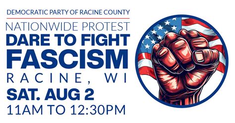 Dare To Fight Fascism Protest • Racine · Mobilize