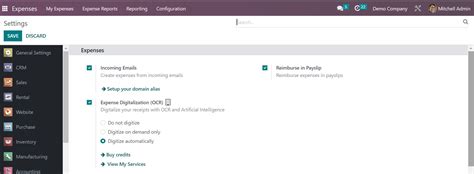 Expense Categories In Odoo 16 Expenses App Odoo V16 Community Edition Book