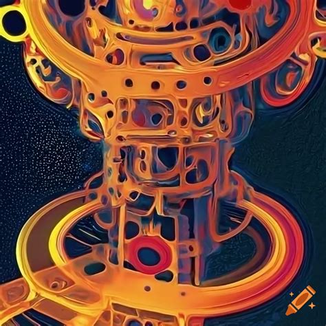 X Ray Image Of A Highly Detailed And Realistic C3po In Metallic