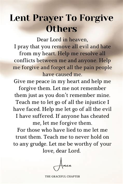 6 Great Prayers For Lent - The Graceful Chapter