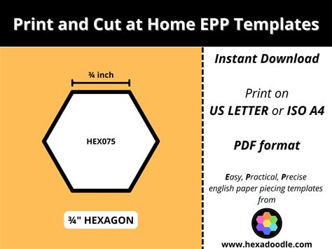 Hexagon Print Out