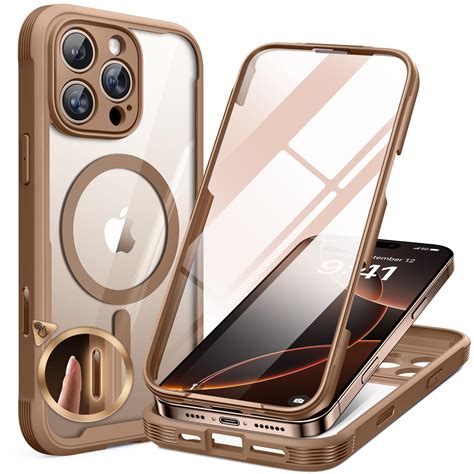 Miracase Magnetic For Iphone 16 Pro Case Full Body Phone With Built In