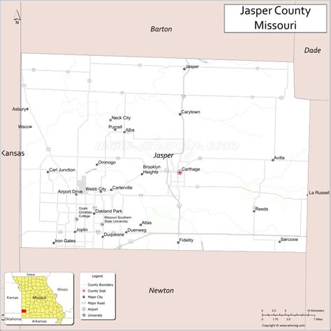 Jasper County Maps At Katherine Shelton Blog