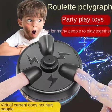 Trendy Polygraph Shocking Liar Electric Shock Lie Detector Truth Dare