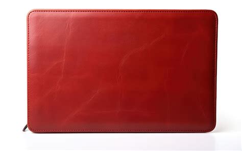 Premium Photo Red Table Case Isolated On White Background