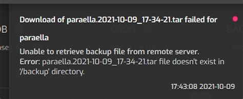 Bug Backblaze Remote Backups Unable To Retrieve Backup File From