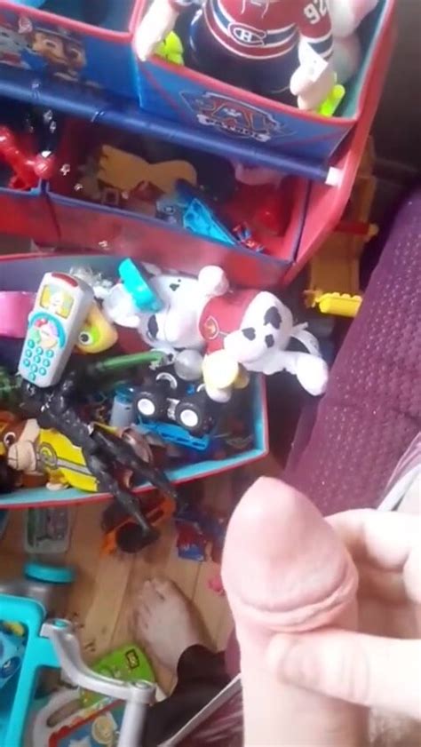 Piss Marking On Playing Room Toys