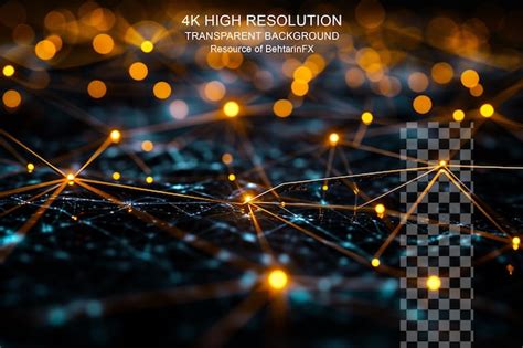 Premium Psd Connection Lines Waves On Networking Telecommunication Colorful Waves On