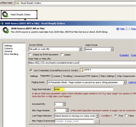 Read Write Shopify Data In Ssis Rest Api Zappysys Blog