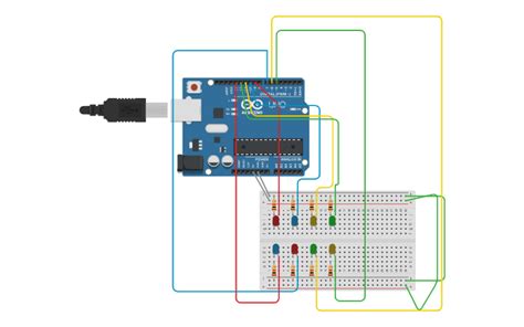 circuit design arduino project tinkercad