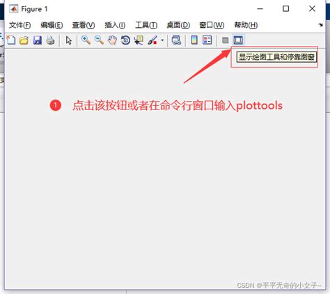 4 7 Matlab交互式绘图工具（绘图工具栏） Matla调出绘图工具 Csdn博客