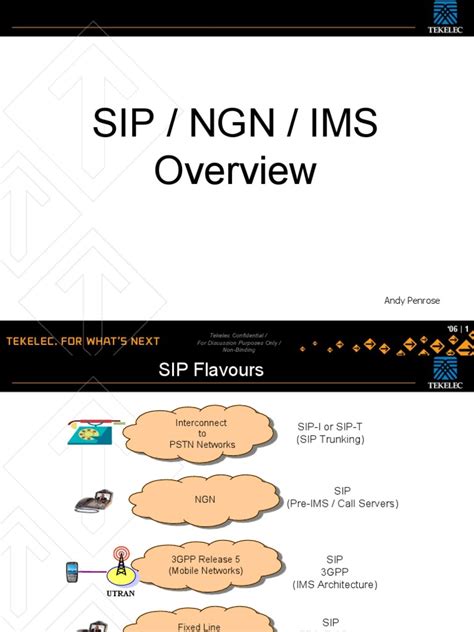 Sip Ngn Ims Andy Penrose Pdf Ip Multimedia Subsystem Session Initiation Protocol