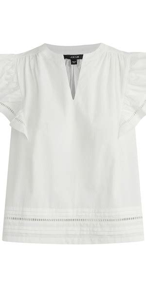 joe s jeans women s the river flutter sleeve top