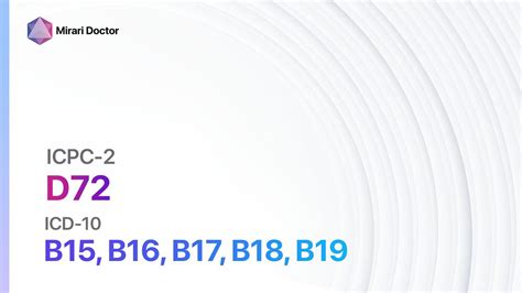 D72 Viral Hepatitis Icd 10 B15 B16 B17 B18 B19 By Mirari Doctor Aug 2024 Medium