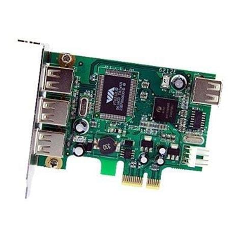 4 Port Pci Express Low Profile High Speed Usb Card