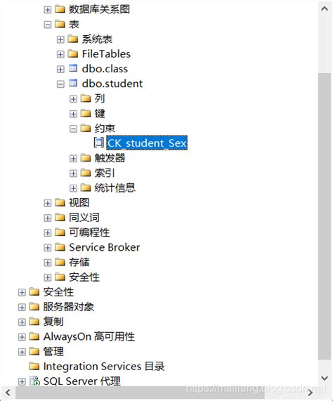 Sql Server 2012 检查约束（定义检查约束、删除检查约束）数据库检查约束 Csdn博客