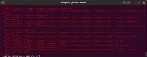 Pip3 Install Rasa Fails · Issue 4 · Rocketchatrasa Kick Starter · Github