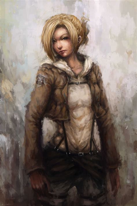 Annie Leonhart Shingeki No Kyojin Drawn By Kuon Kwonchanji Danbooru