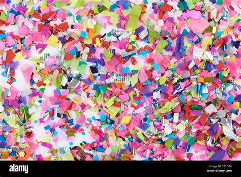 Birthday Confetti Background
