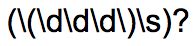What Does This D D D S Regex Match Stack Overflow
