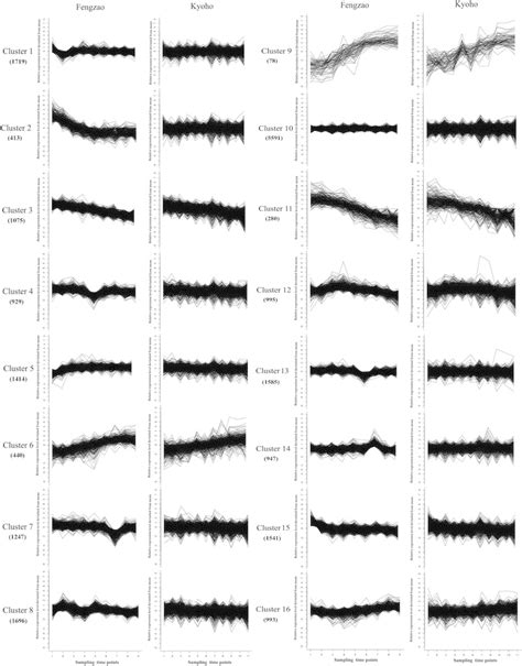 Cluster Anlysis Of The Gene Expression Patterns In The Flesh Tissue Download Scientific Diagram