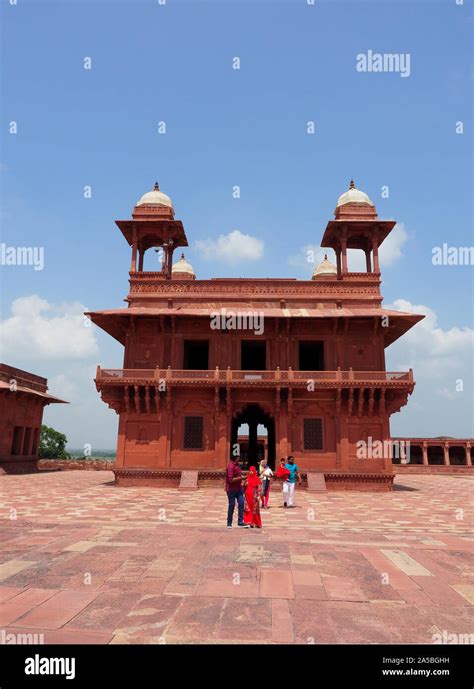 The Deserted City Complex Of Fatehpur Sikri India Once The Capital Of