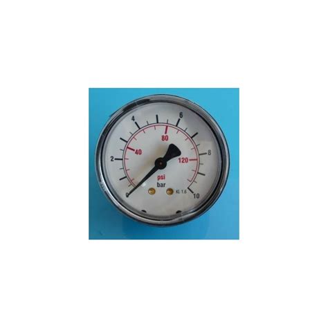 MANOMETRO MP63 Ø 63 1/4" 0/10 BAR