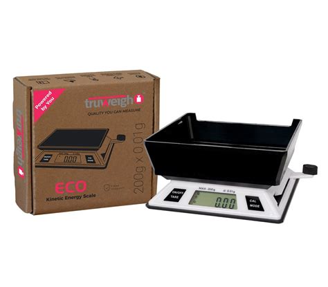 TRUWEIGH SCALE ECO KINETIC ENERGY SCALE G X G WHITE Empire Smoke Distributors