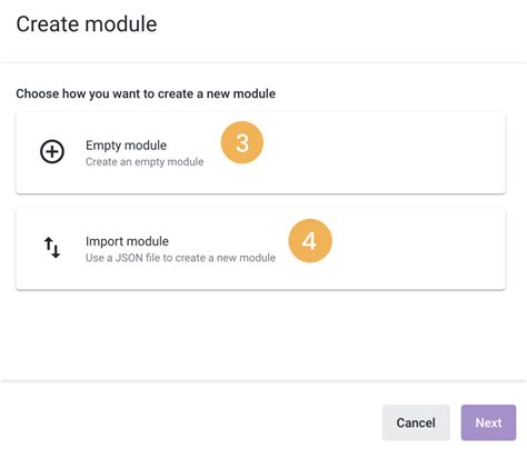 Modules