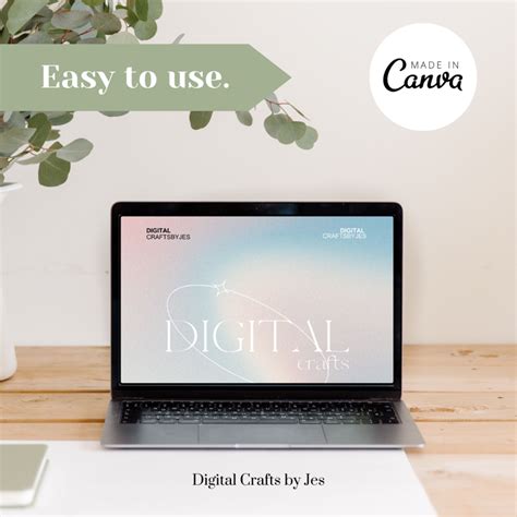 Giru Pastel Gradient Graphic Design Poster Editable Canva Template Tonis Ko Fi Shop