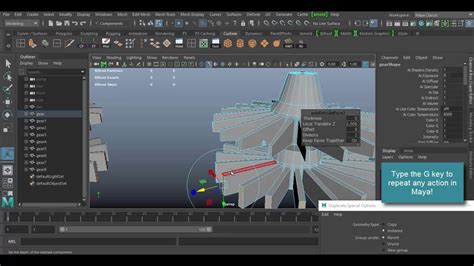 Autodesk Maya Duplicate Special - YouTube